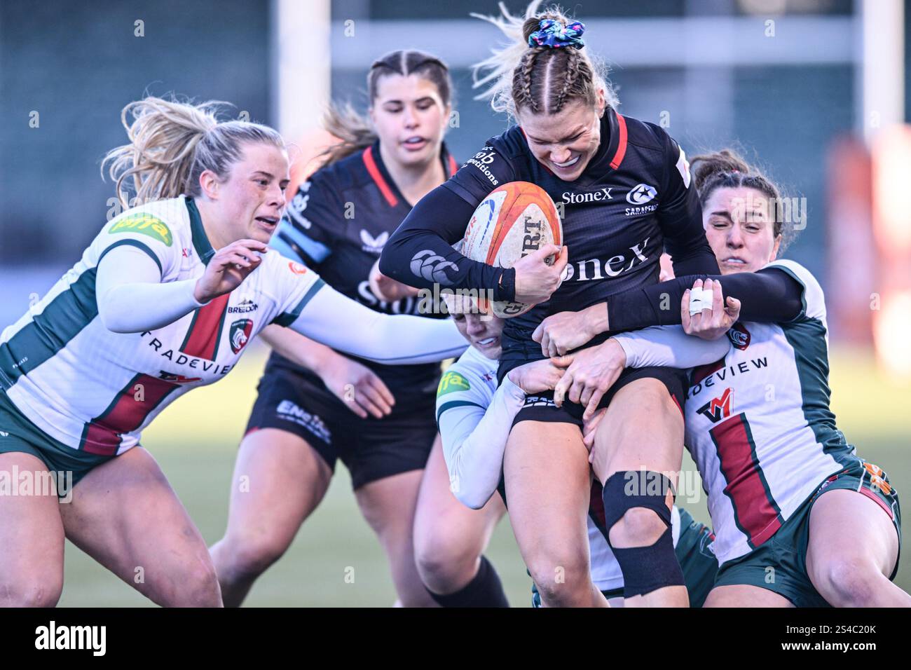 StoneX Stadium, London, England on 11 January 2025. Lotte Sharp of ...