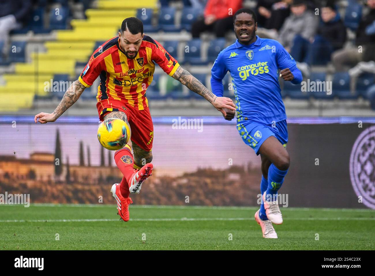 Empoli, Italy. 11th Jan, 2025. Jose Antonio Morente Oliva (Lecce ...