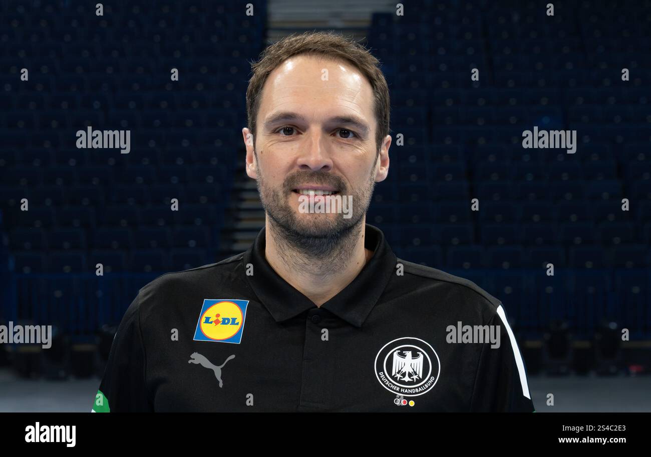 10 January 2025, Hamburg: Handball: DHB team media day before the World ...