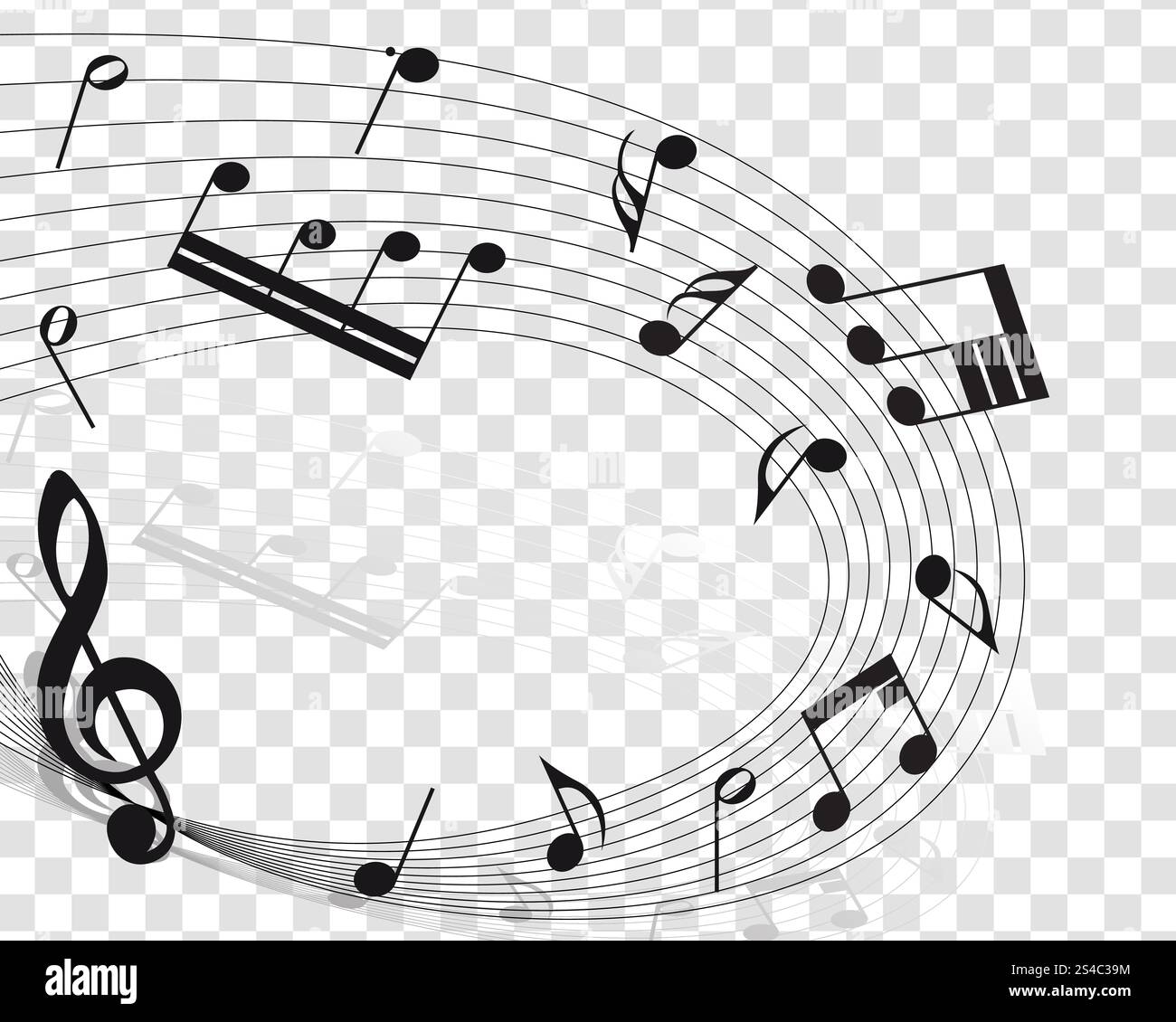 Musical designs musical designs with elements from music staff hi-res ...
