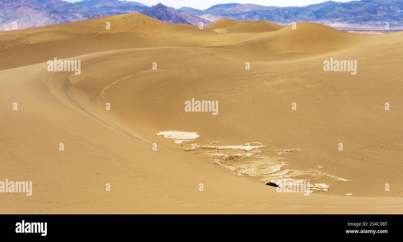 Sweeping view of Death Valley’s vast desert landscape, showcasing ...
