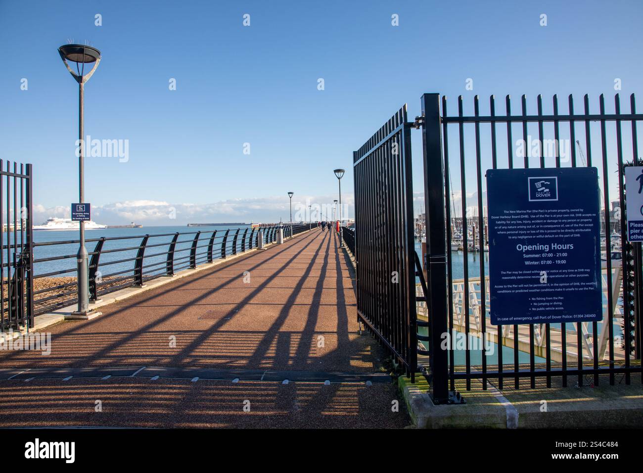 The New Marina Pier, Dover, Kent, England Stock Photo - Alamy