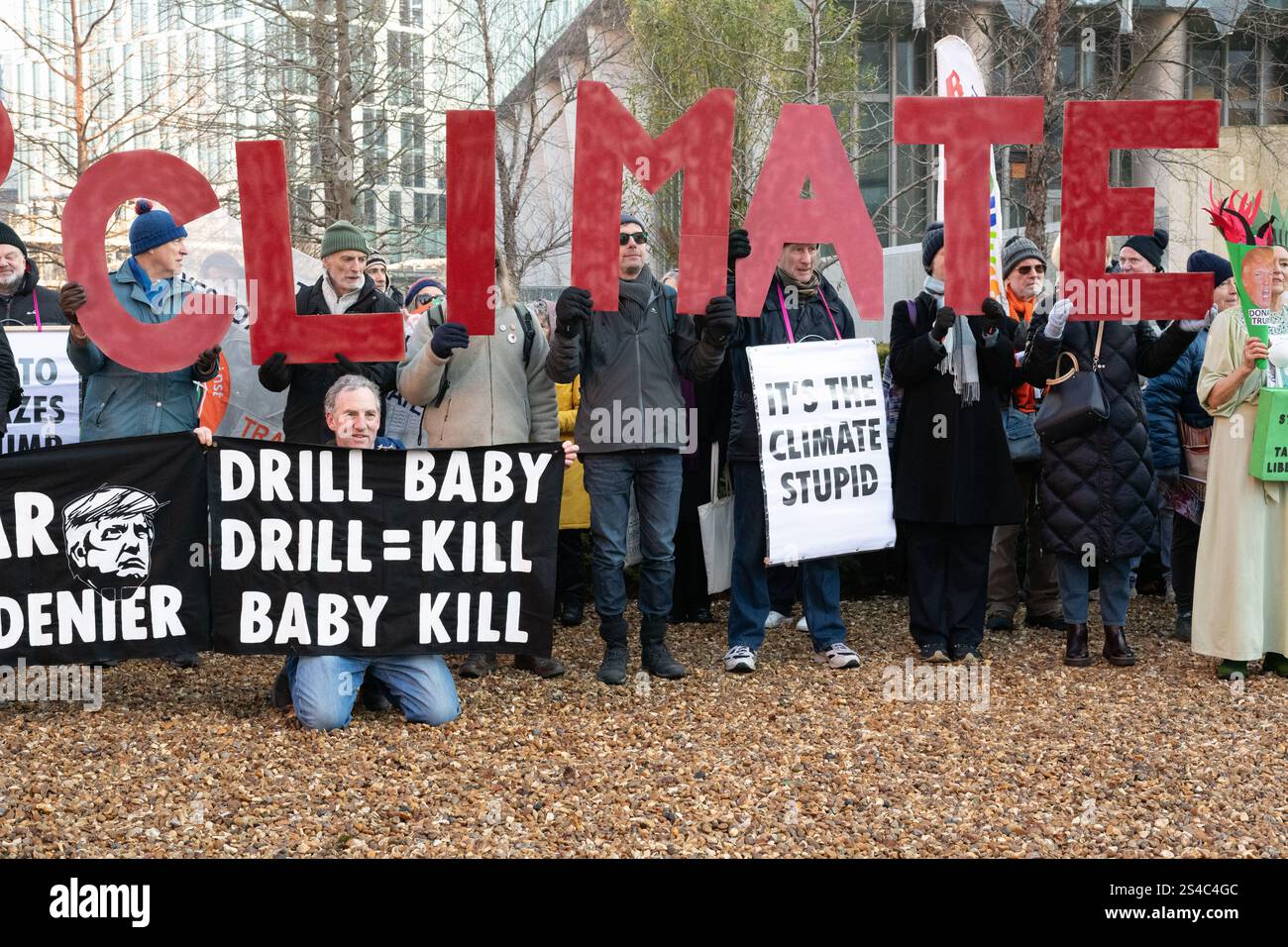 London, UK. 11 January, 2025. Activists from the Campaign Against ...