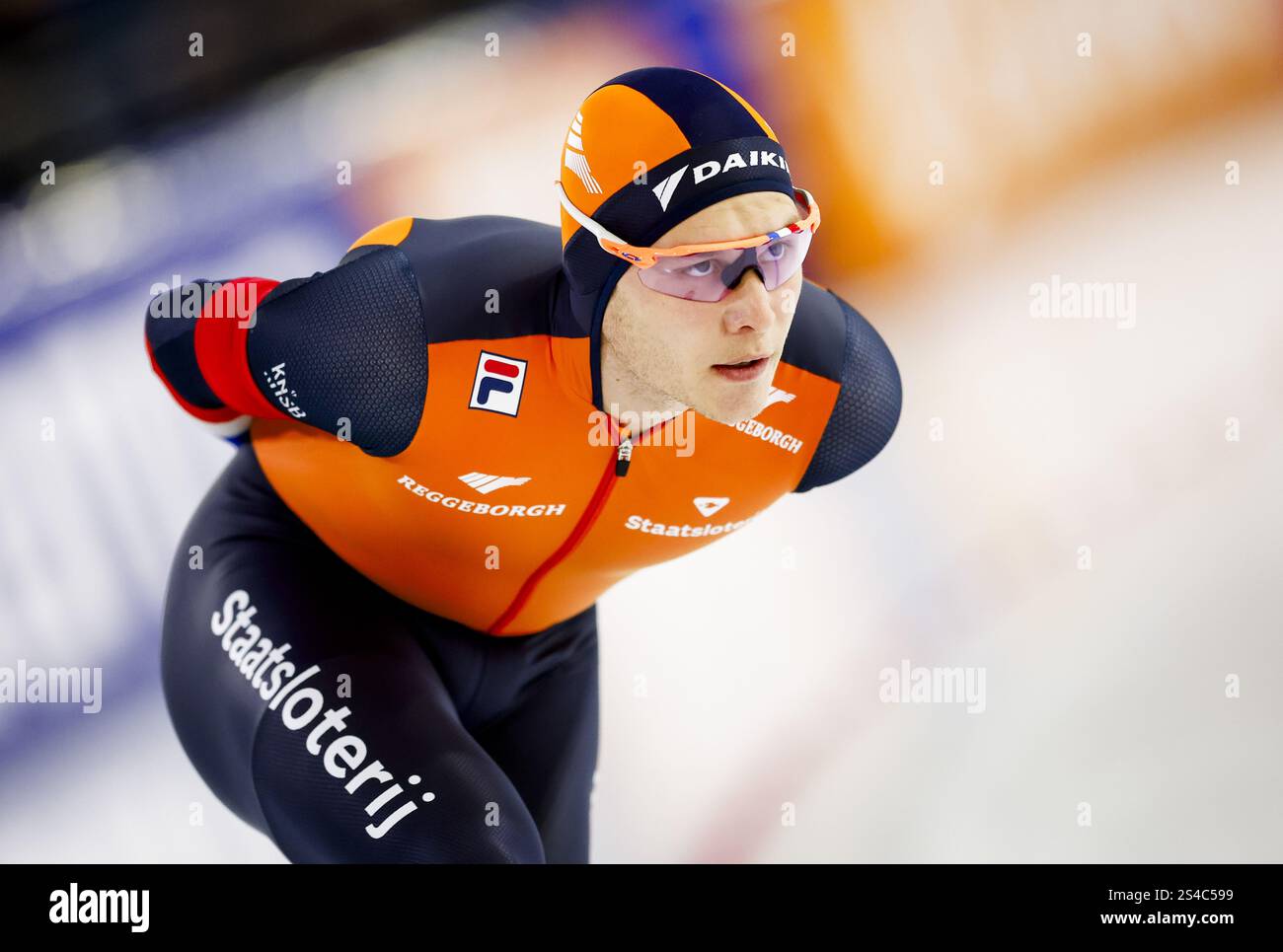 HEERENVEEN - Marcel Bosker (Netherlands) in action on the men's 5000 ...