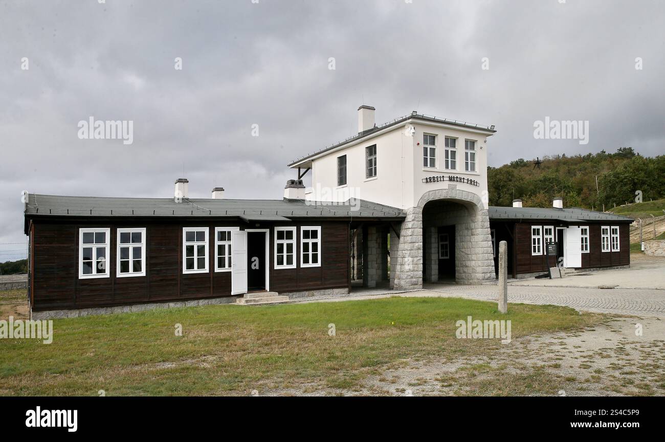 Rogoznica, Poland. 16th Oct, 2023. A view of the main gate of the ...