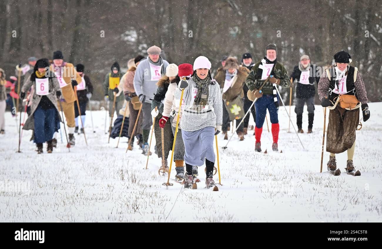 Polnicka, Czech Republic. 11th Jan, 2025. The 18th year of the Skiman ...