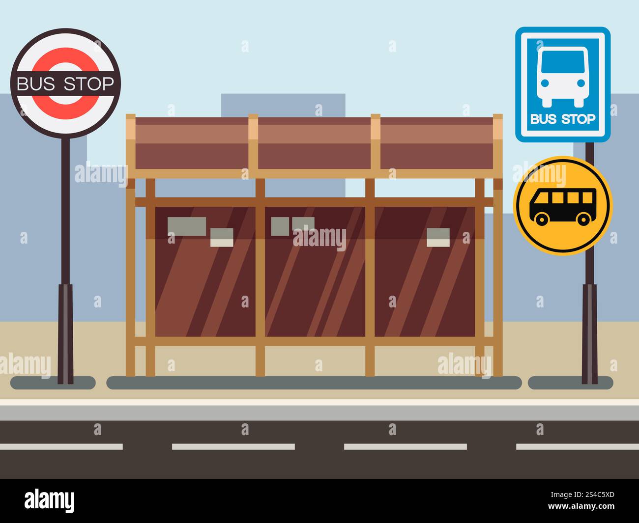 Litter station Stock Vector Images - Alamy