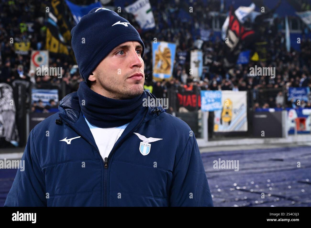 Rome, Italy. 10th Jan, 2025. Luca Pellegrini of S.S. Lazio seen during the 20th day of the Serie ...