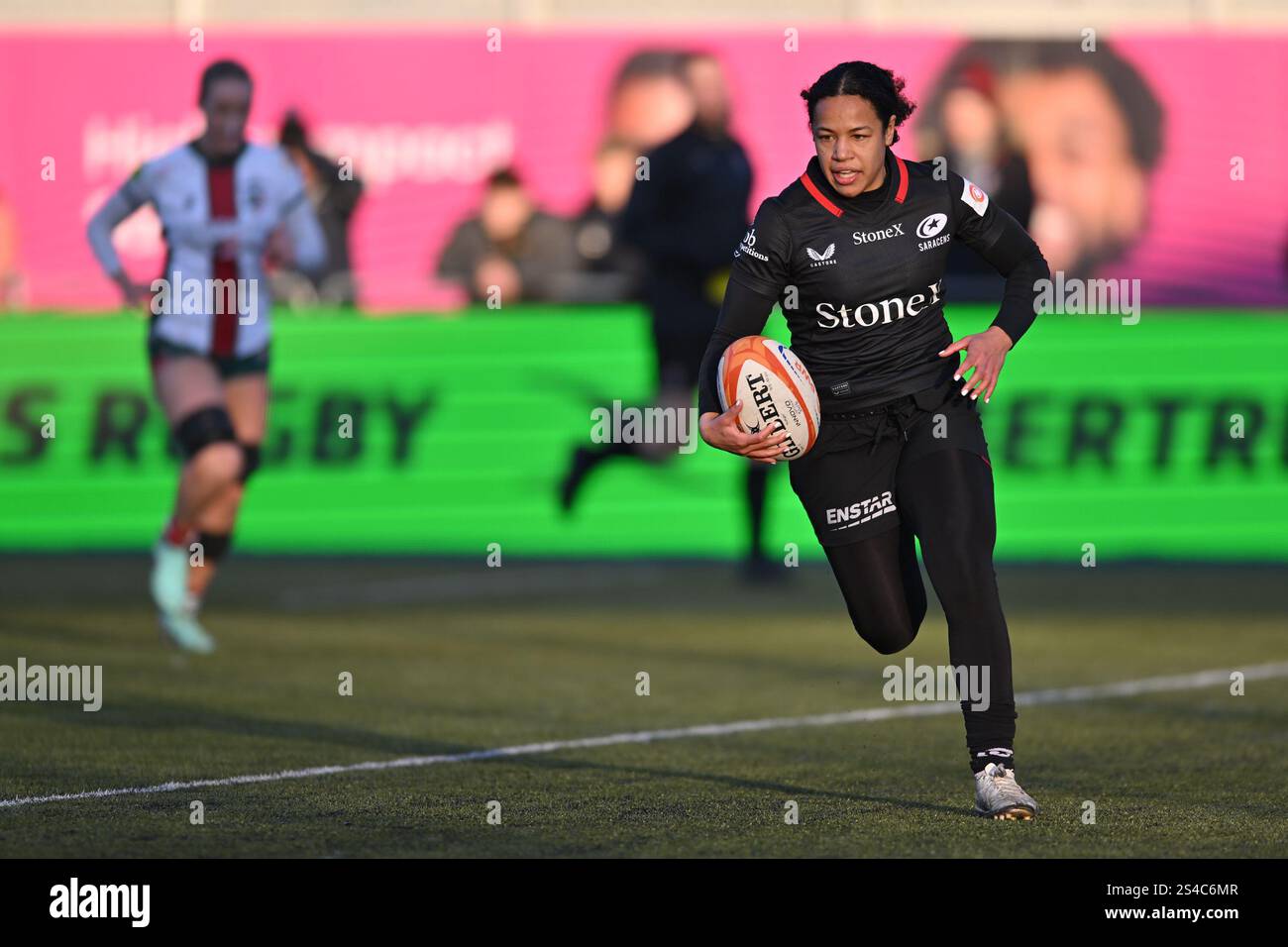 StoneX Stadium, London, England on 11 January 2025. Fancy Bermudez of ...