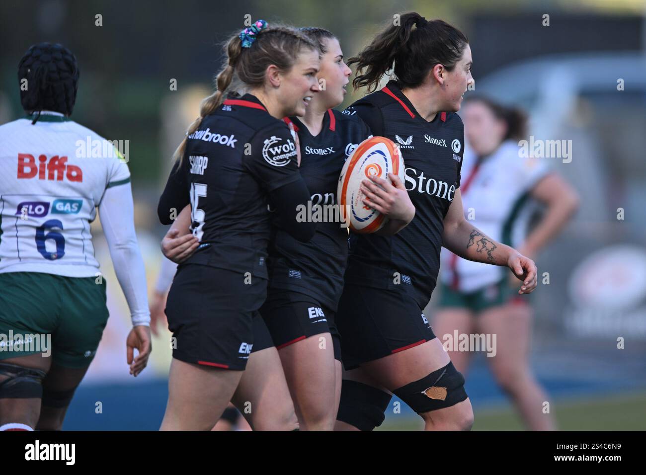 StoneX Stadium, London, England on 11 January 2025. Sohie Bridger's ...