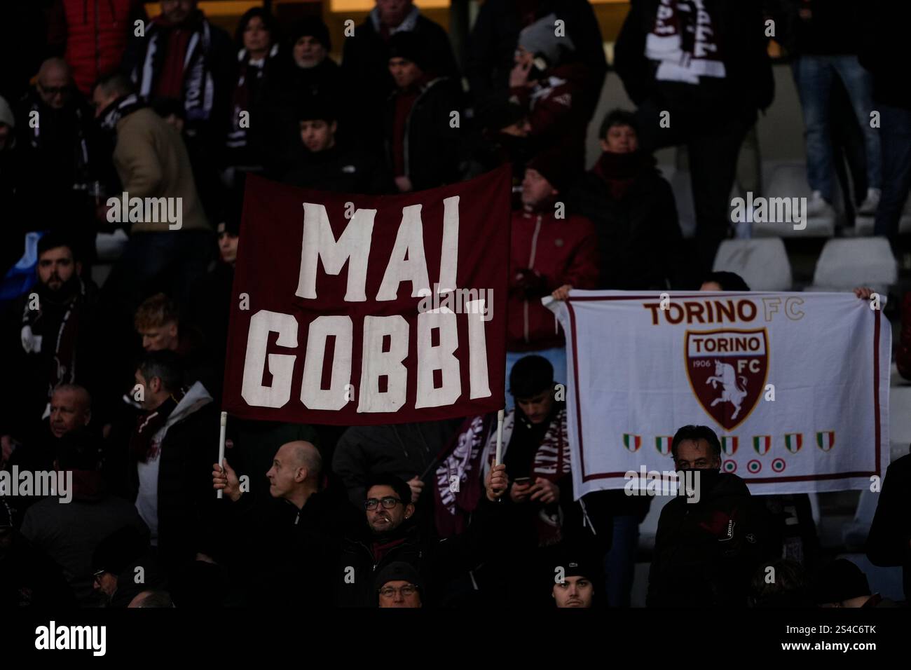 Torino, Italia. 11th Jan, 2025. Fans Torino Fc before the Serie A ...