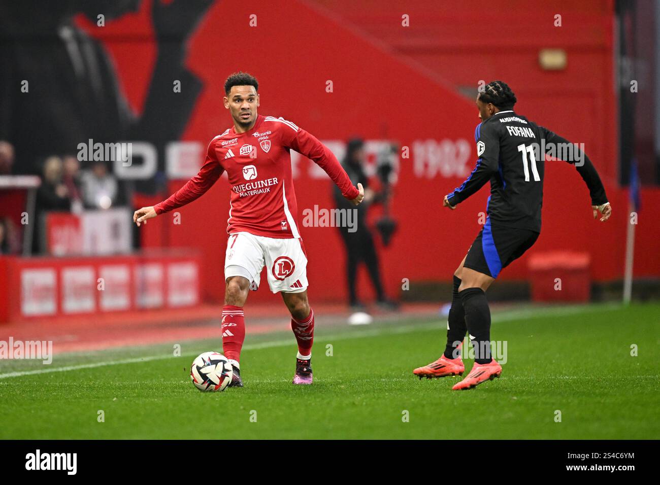 07 Kenny LALA (sb29) during the Ligue 1 McDonald's match between Brest ...
