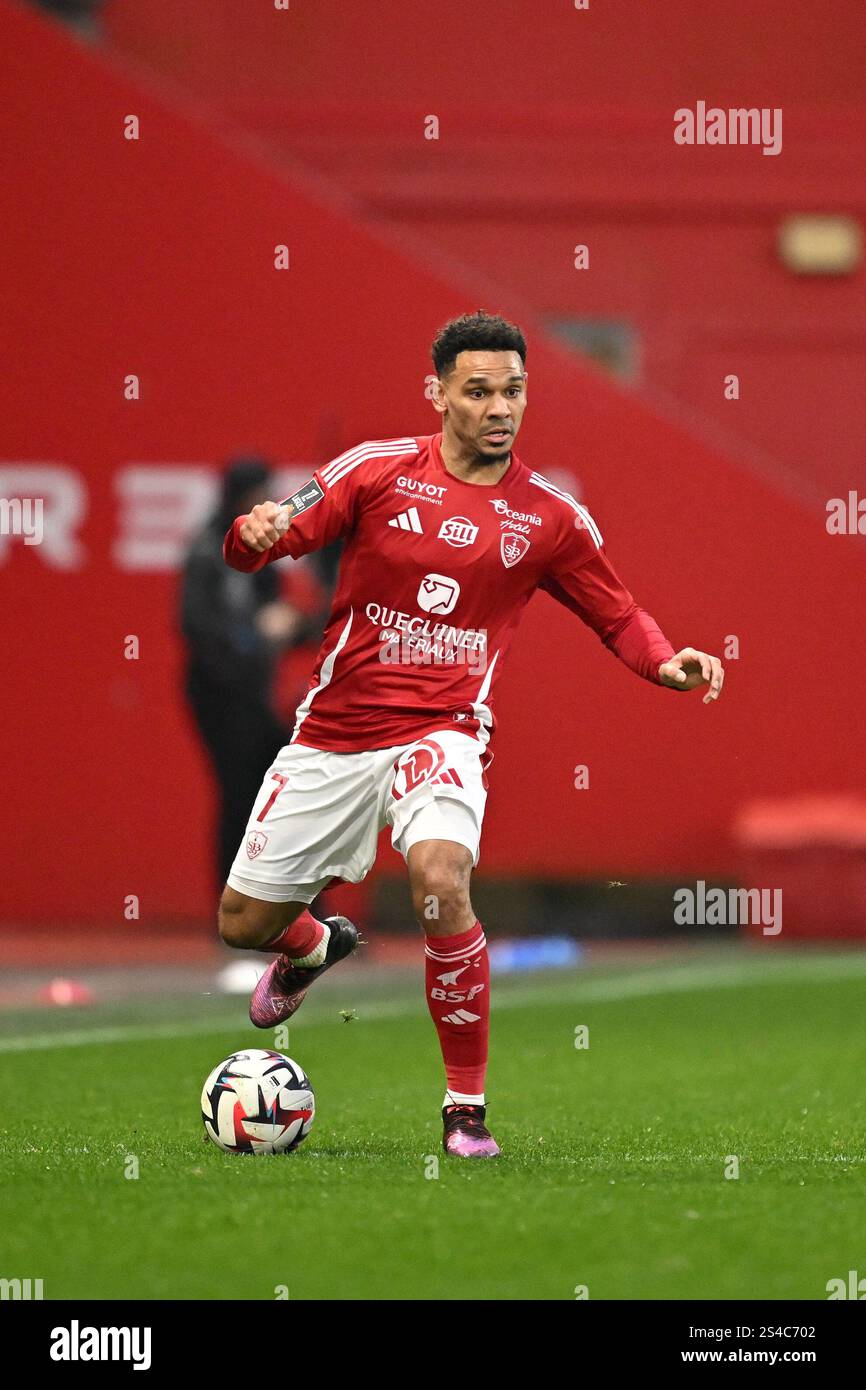 France. 11th Jan, 2025. 07 Kenny LALA (sb29) during the Ligue 1 ...
