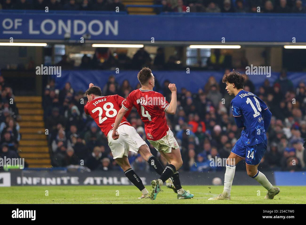 Chelsea, London, UK. 11th January 2025; Stamford Bridge, Chelsea ...