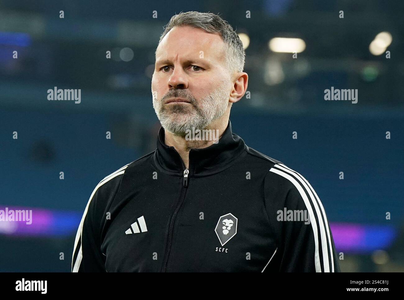 Manchester, UK. 11th Jan, 2025. Co-Owner of Slford Ryan Giggs takes a ...