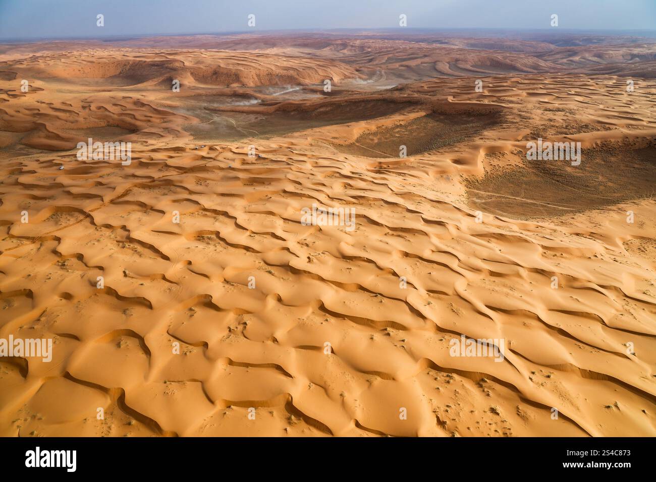 Al Duwadimi, Arabie Saoudite. 11th Jan, 2025. Landscape of dunes during ...