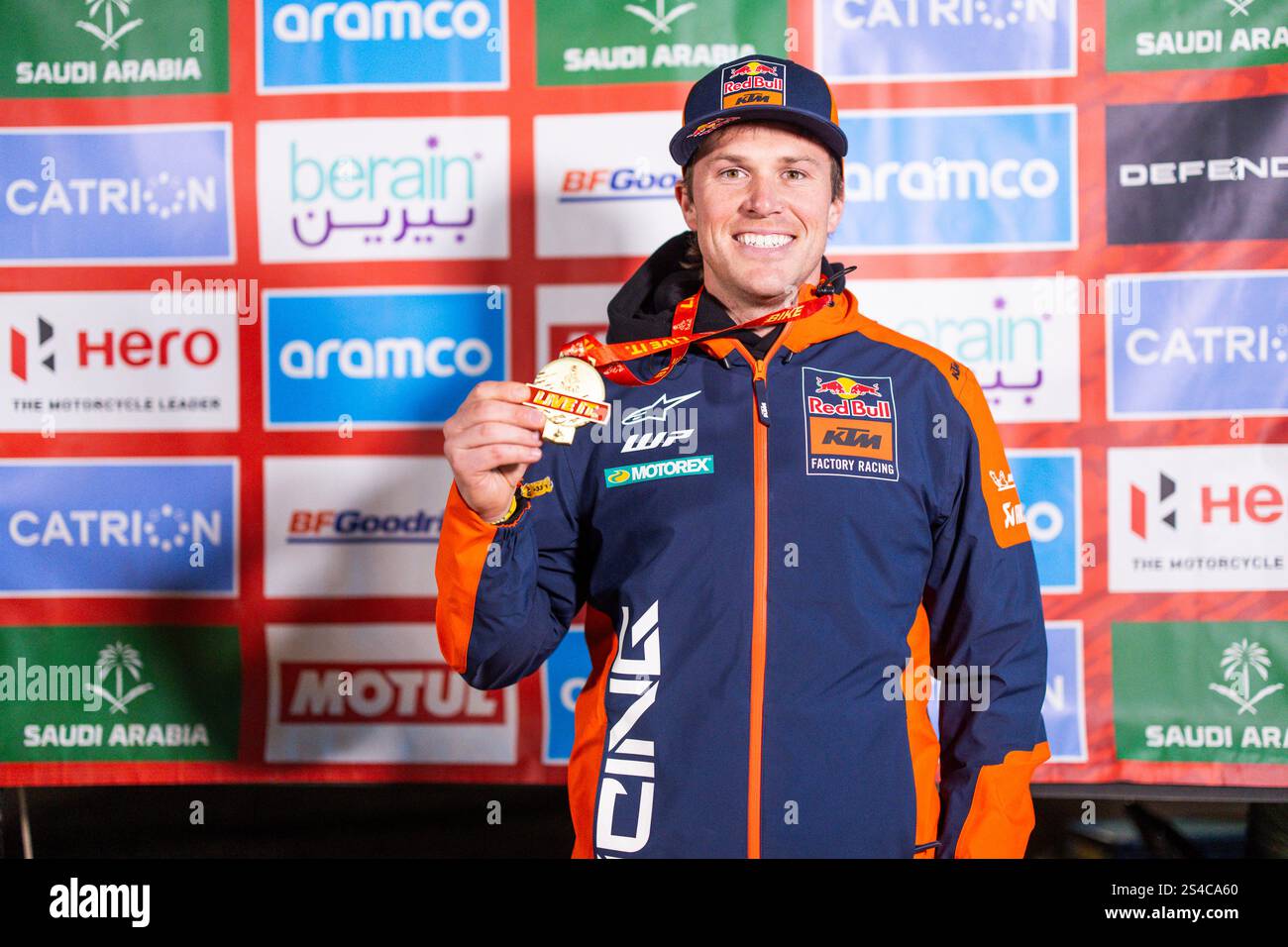 Al Duwadimi, Arabie Saoudite. 11th Jan, 2025. SANDERS Daniel (aus), KTM, Red Bull KTM Factory ...