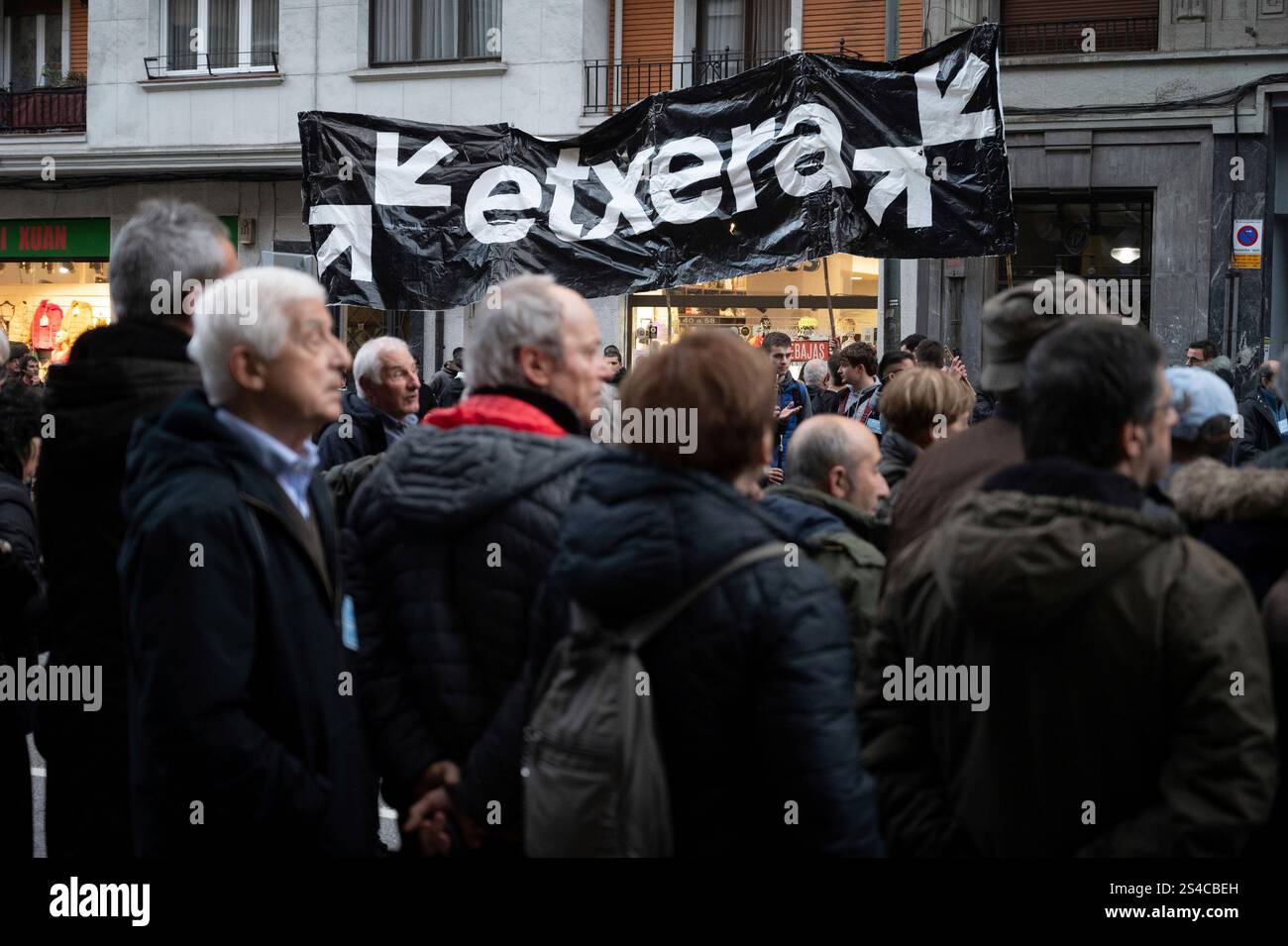 Hundreds of people during a protest called by SARE to demand the rights ...