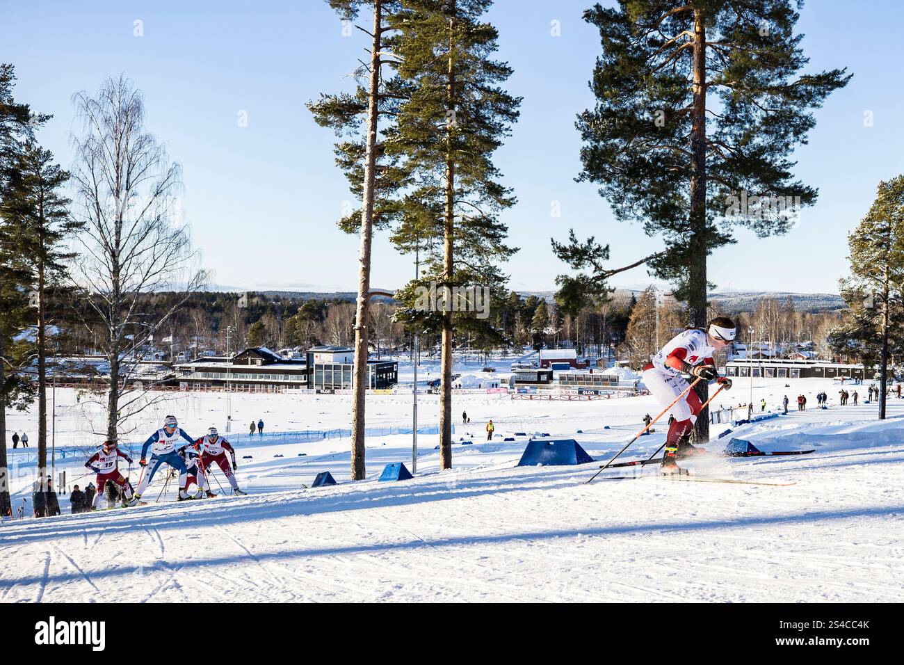 Falun, Sverige. 11th Jan, 2025. 250111 Lisa Ingesson, Piteå Elit SK ...