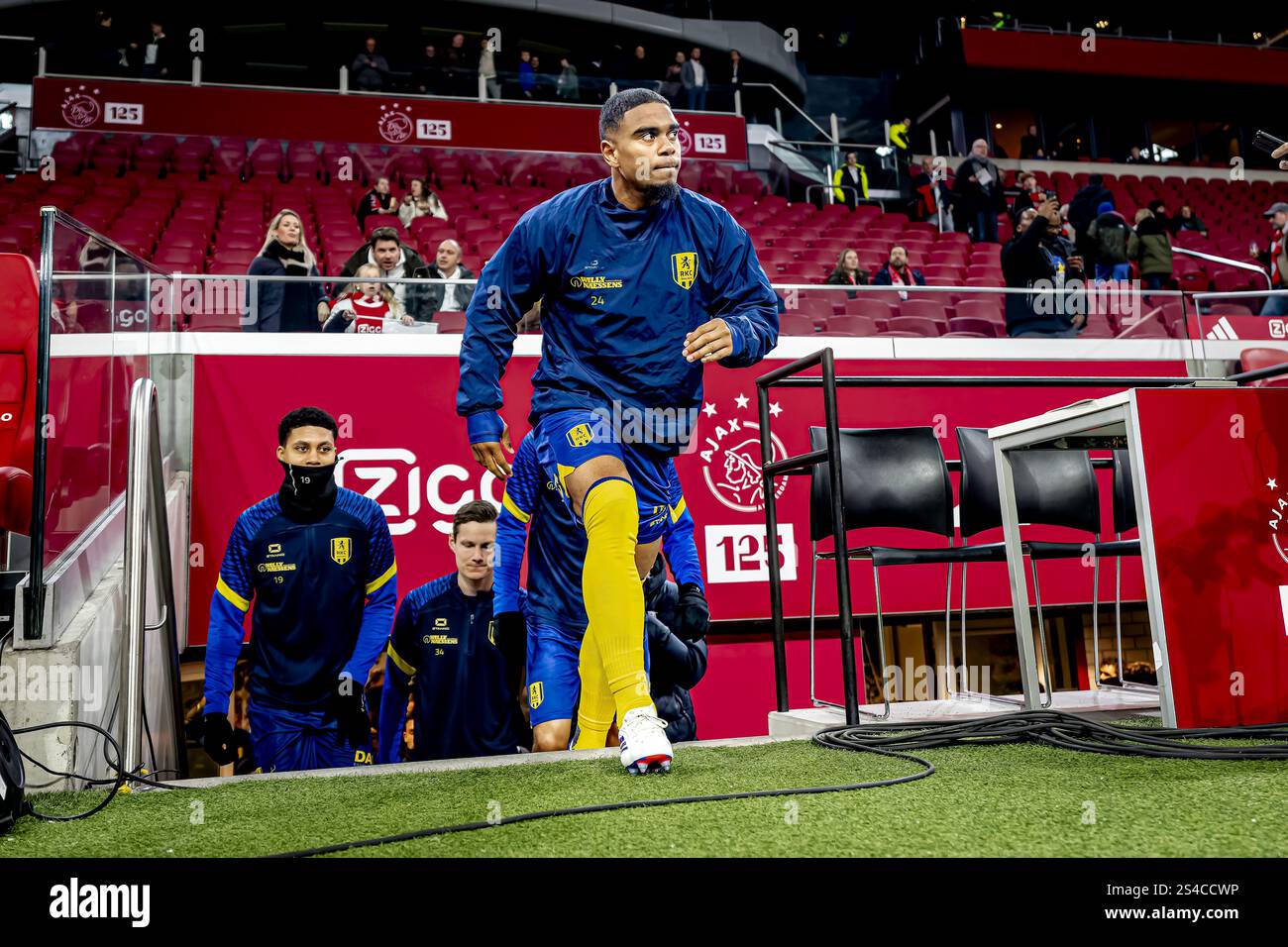 AMSTERDAM, Netherlands. 11th Jan, 2025. SPO, Johan Cruijff ArenA, Dutch eredivisie, season 2024/ ...