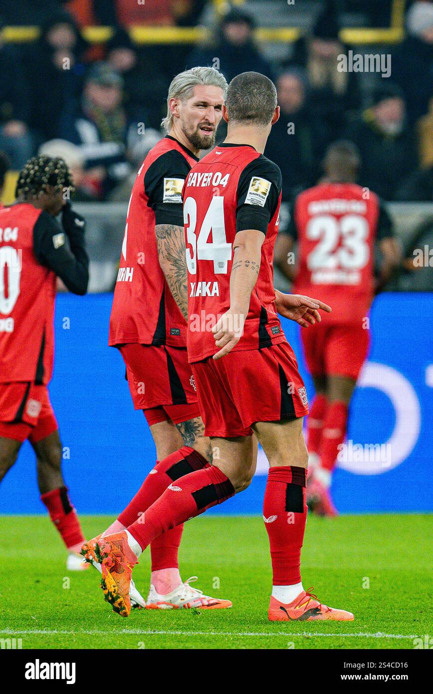 Dortmund, Deutschland. 10th Jan, 2025. 10.01.2025, Borussia Dortmund vs. Bayern 04 Leverkusen, 1 ...