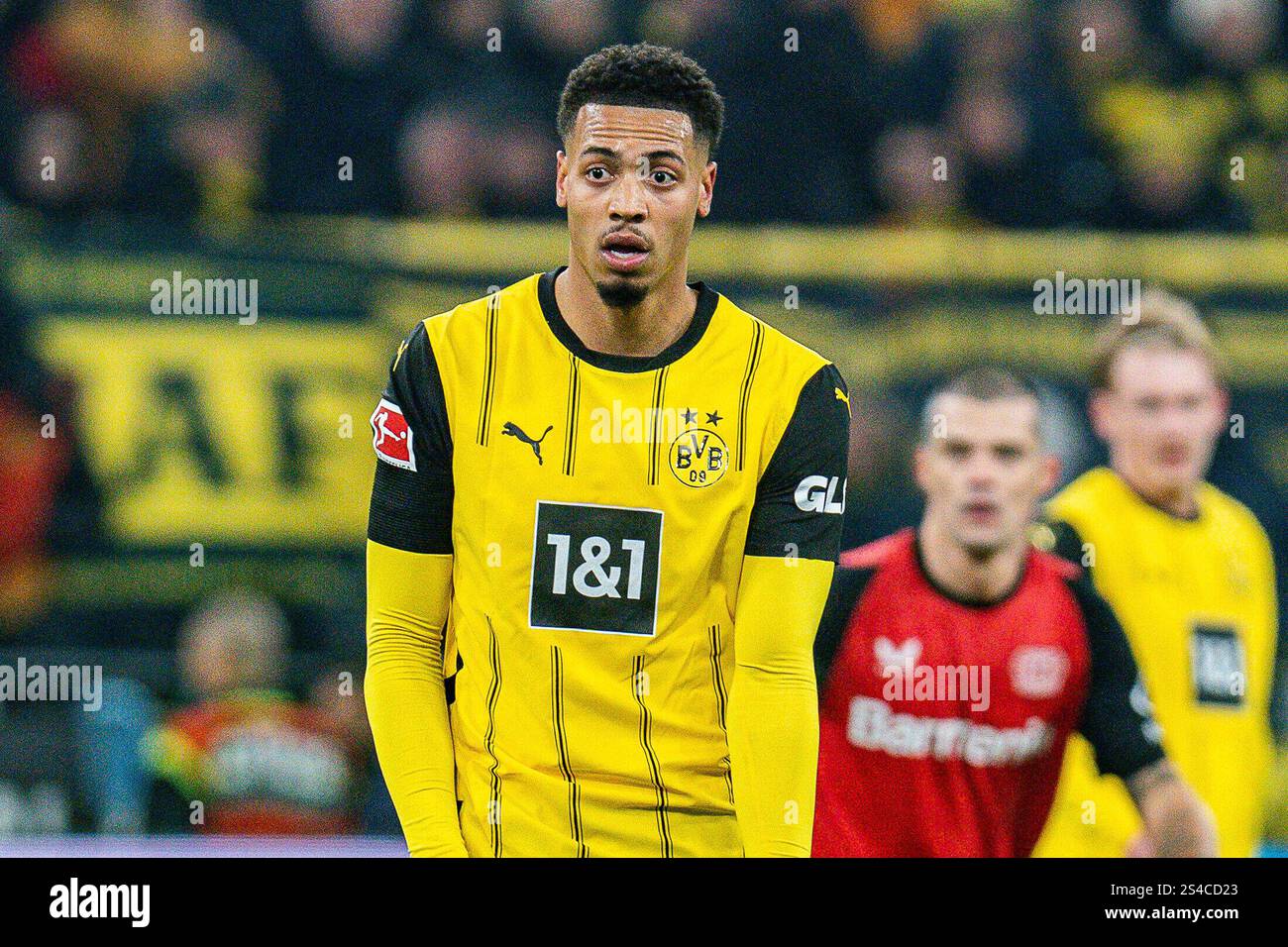 Dortmund, Deutschland. 10th Jan, 2025. 10.01.2025, Borussia Dortmund vs. Bayern 04 Leverkusen, 1 ...