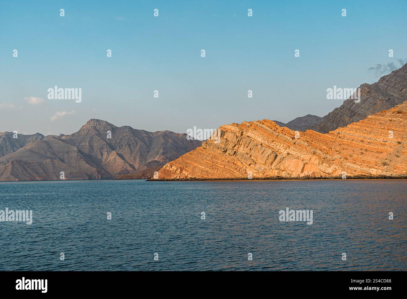 The rugged coastline of Oman, where the mountains meet the sea ...