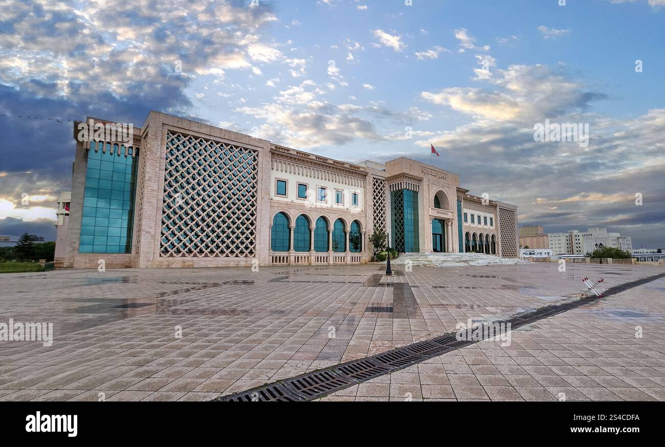 Tunis Municipality building with modern Islamic architecture Stock ...