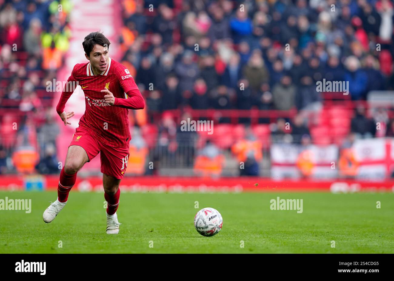 Liverpool's Federico Chiesa during the Emirates FA Cup third round ...