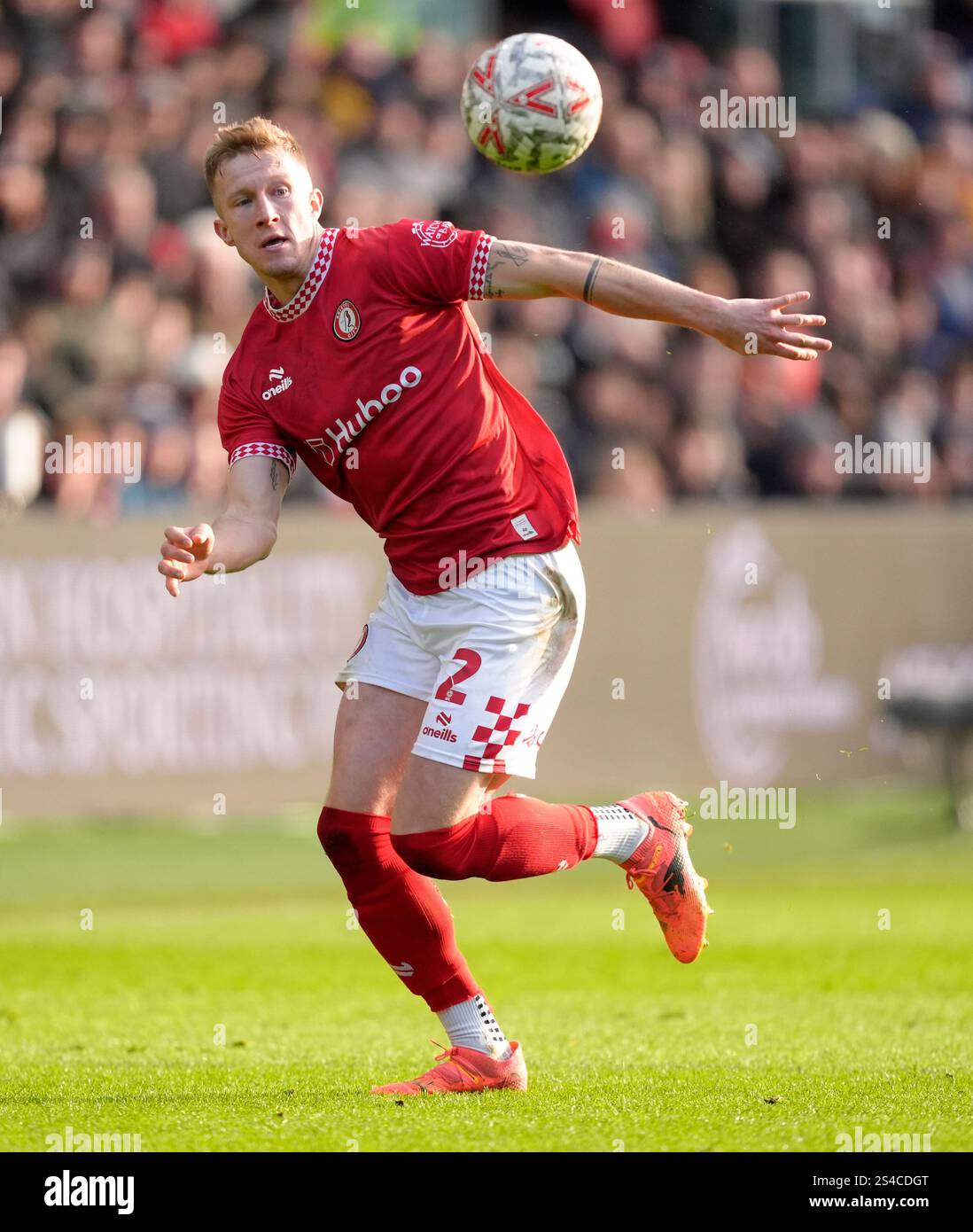 Bristol City's Ross McCrorie during the Emirates FA Cup third round ...