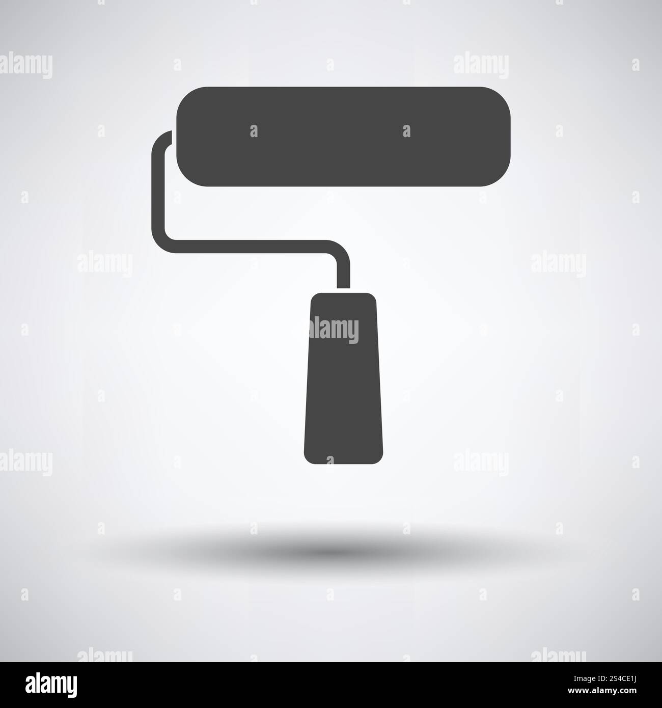 Icon of construction paint brushes. Icon of construction paint brushes ...