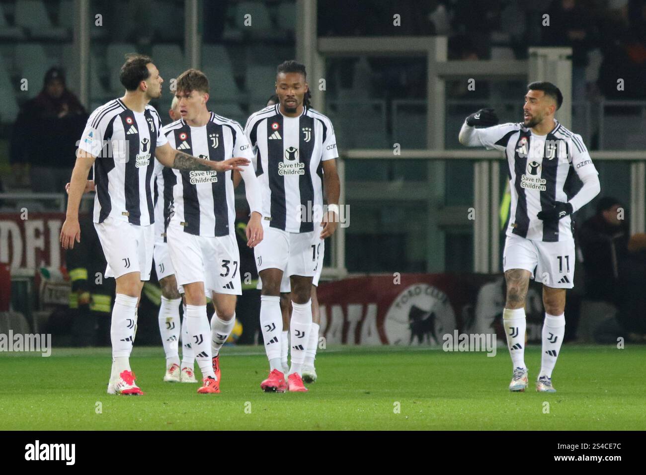 Turin, Italy -11 January 2025: Juventus during the Serie A match ...