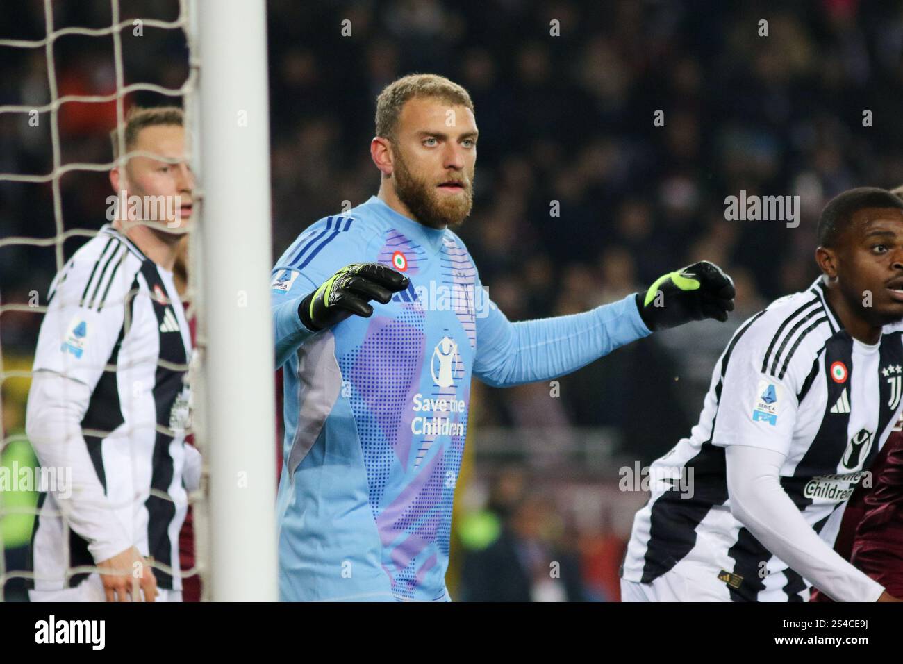 Turin, Italy -11 January 2025: Michele Di Gregorio of Juventus during ...