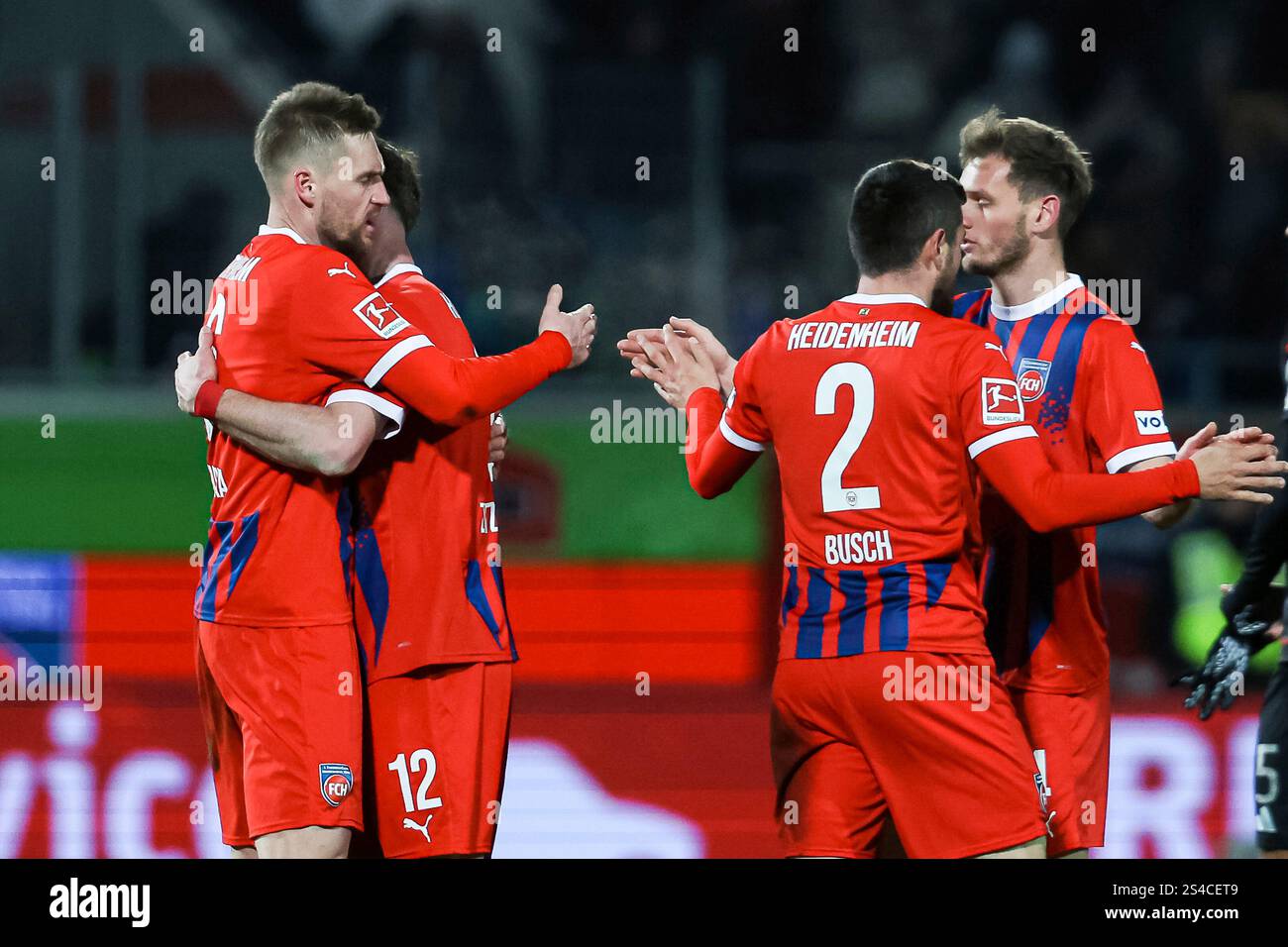 Heidenheim, Deutschland. 11th Jan, 2025. Endstand 2:0 fuer den FC ...