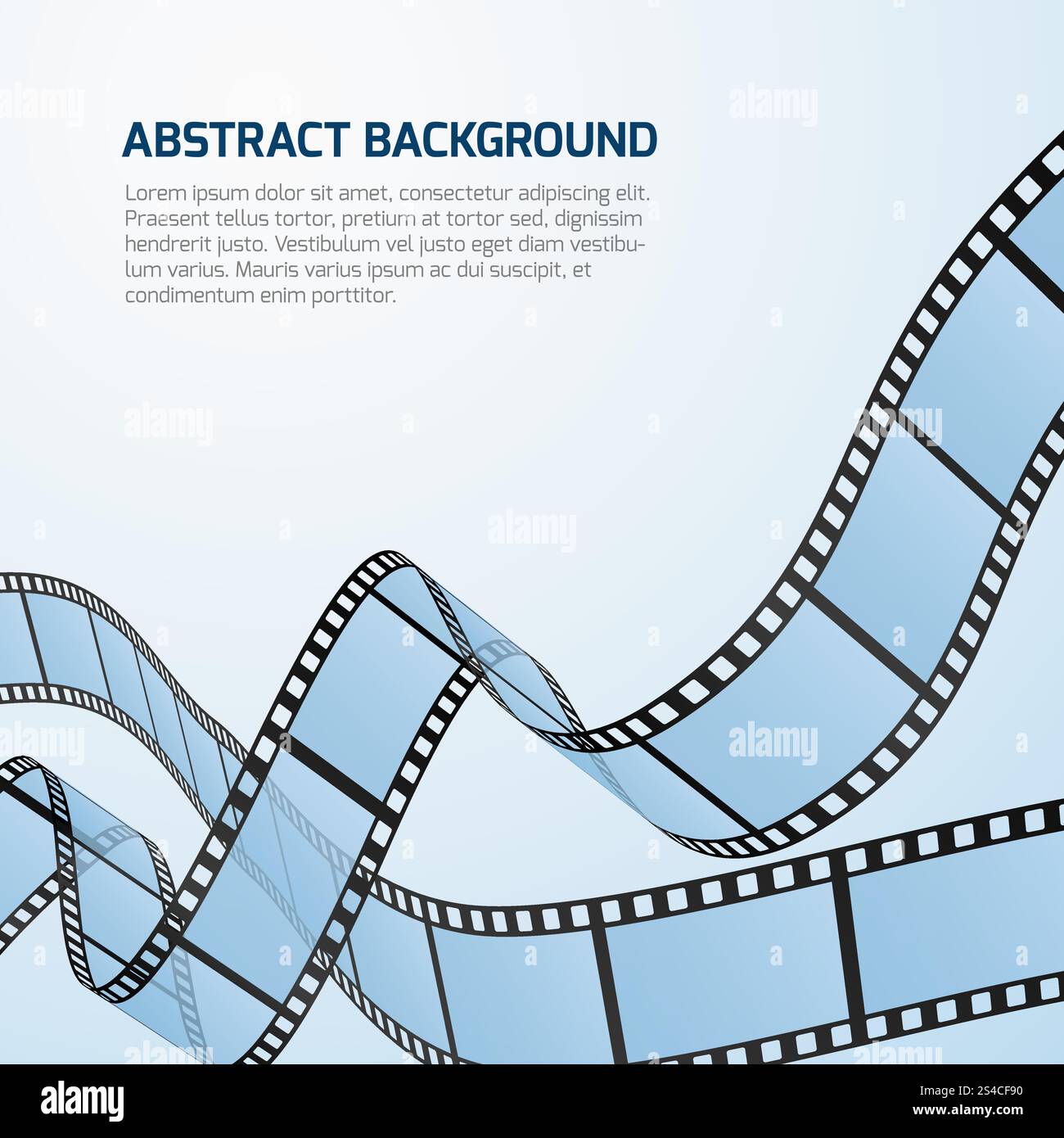 Film strip roll vector cinema background. Film strip roll vector cinema ...