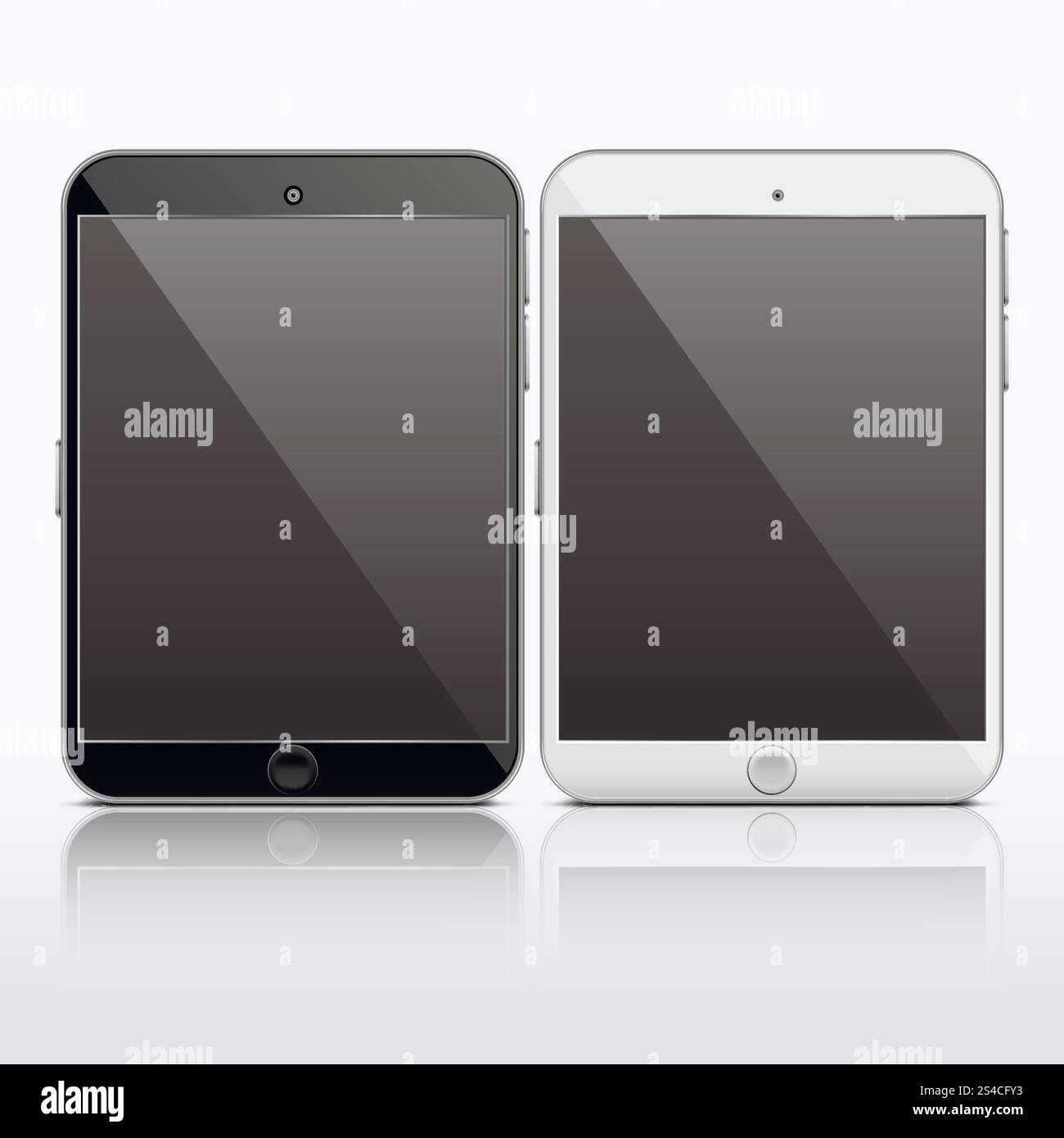 Modern electrical tablet, gadget vector template. Modern electrical ...