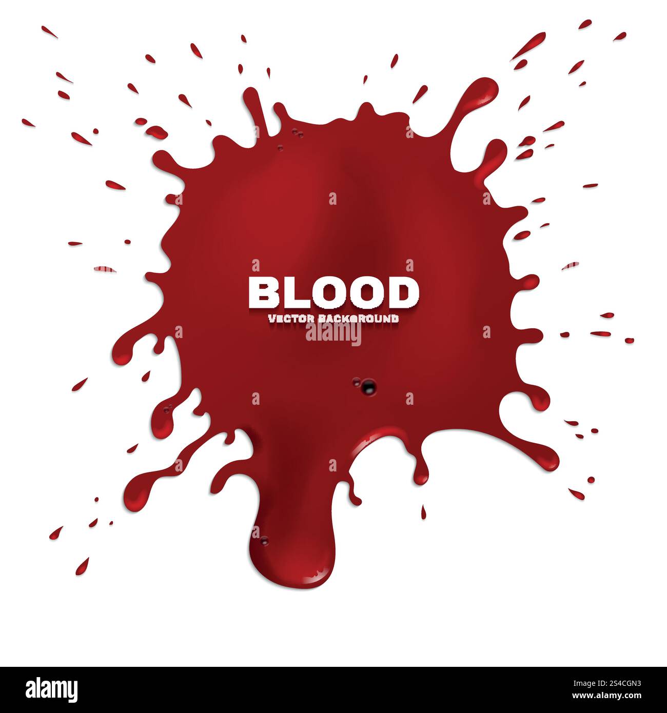 Red blood splatter vector grunge background. Red blood splatter vector ...