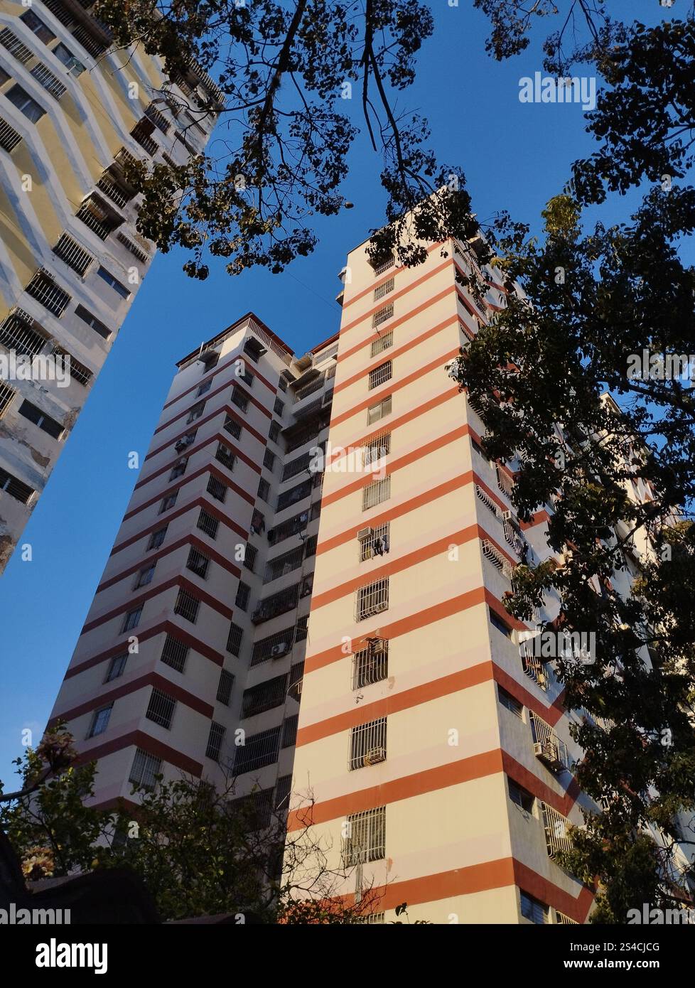Residential complex in the Pan-American Village in Guarenas, Venezuela ...