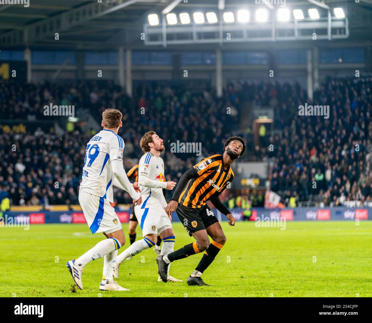 HULL, UK. 4th January 2025. EFL Championship Football League: Hull City ...