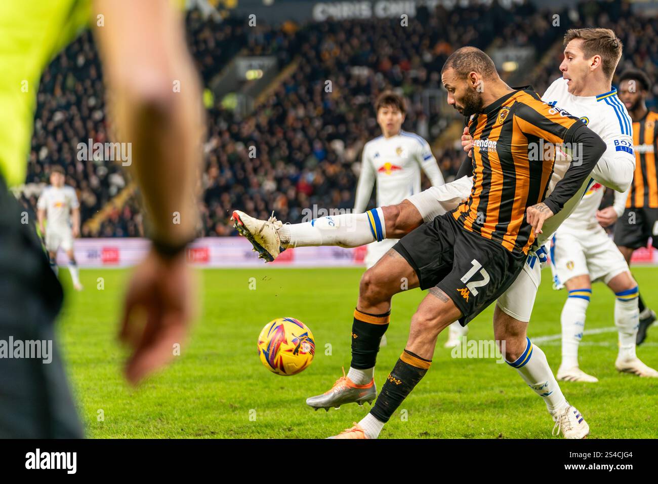 HULL, UK. 4th January 2025. EFL Championship Football League: Hull City ...