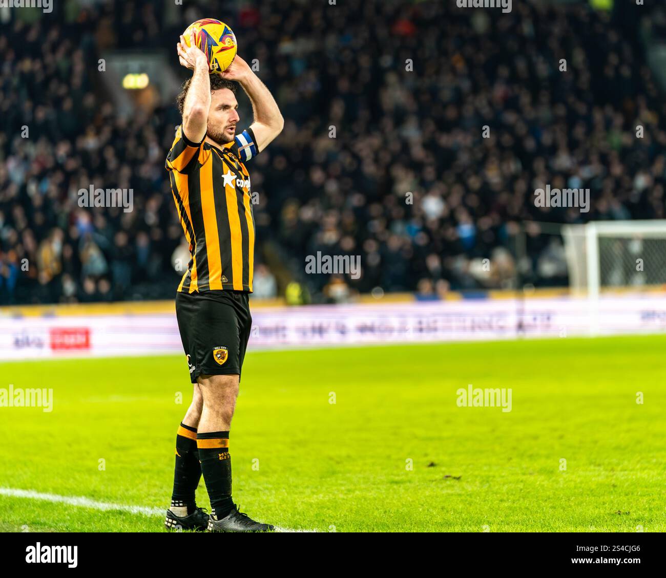 HULL, UK. 4th January 2025. EFL Championship Football League: Hull City ...