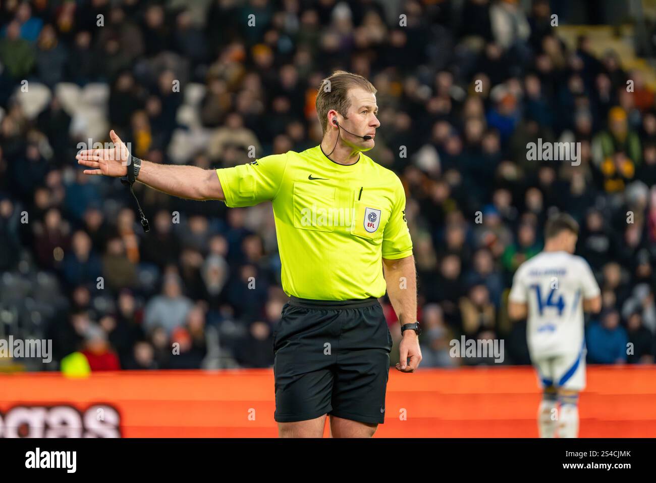 HULL, UK. 4th January 2025. EFL Championship Football League: Hull City ...
