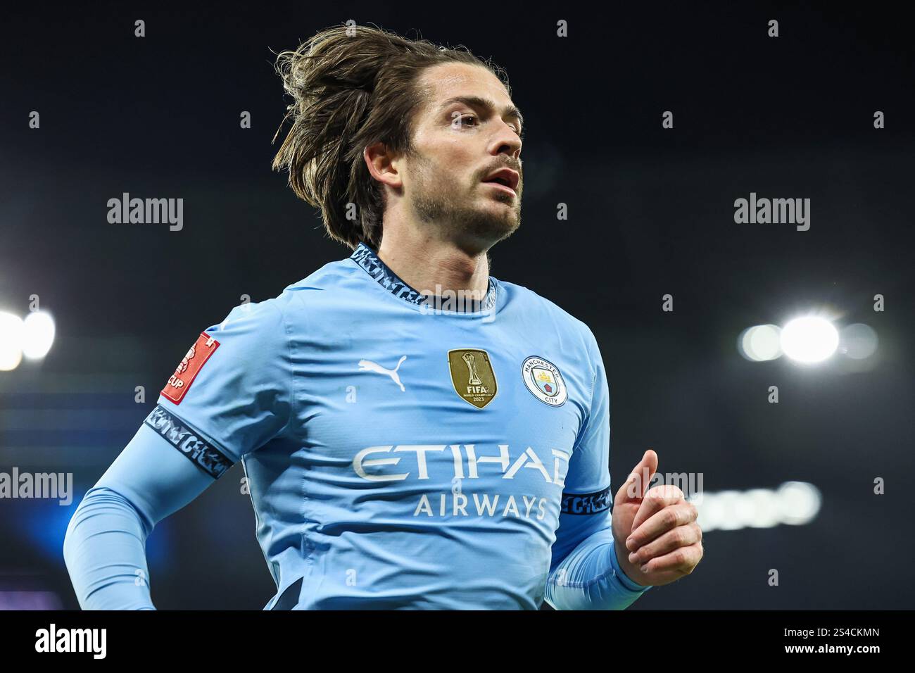 Jack Grealish of Manchester City during the Emirates FA Cup 3rd Round ...
