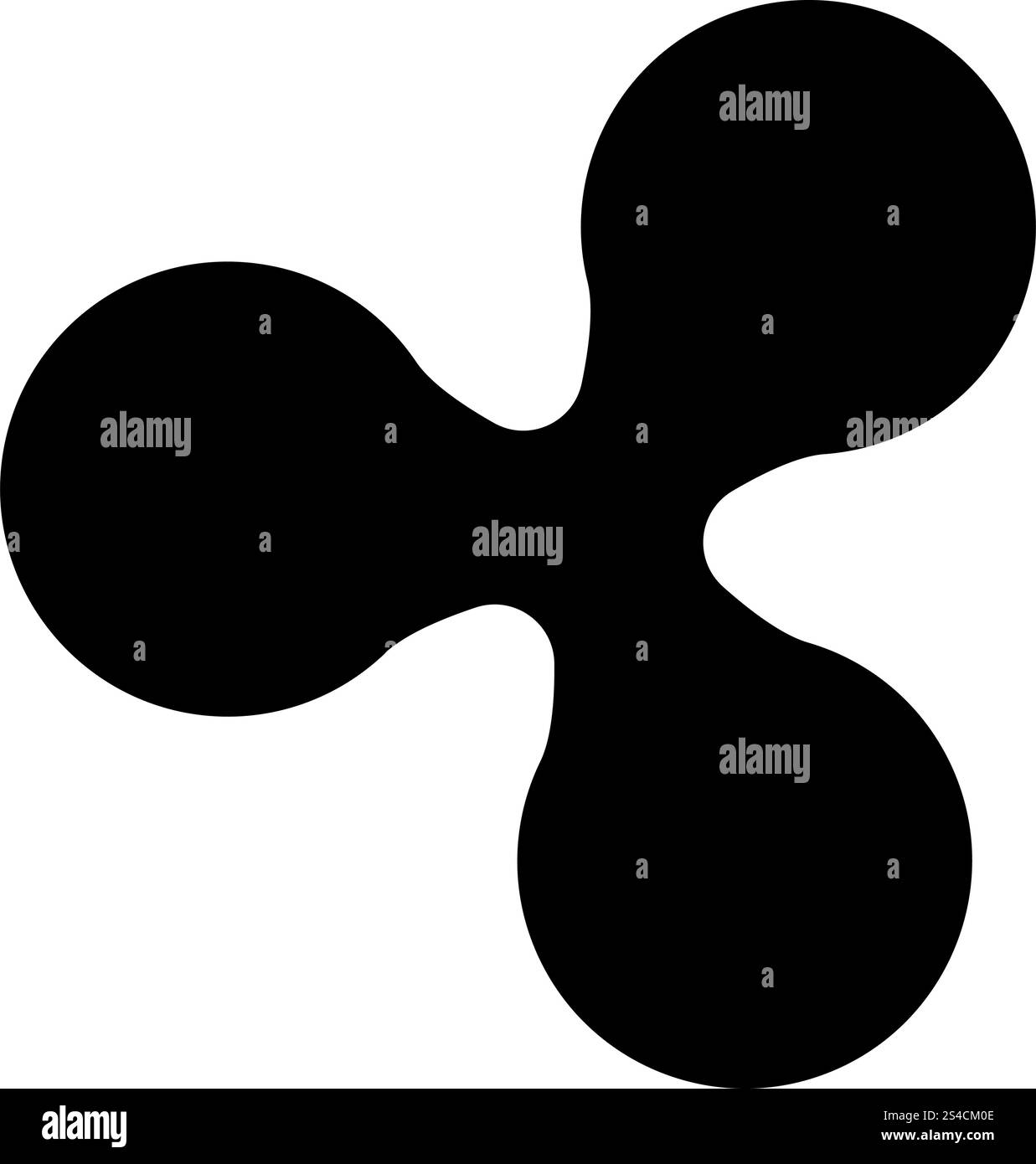 Ripple icon black color vector illustration flat style simple image ...