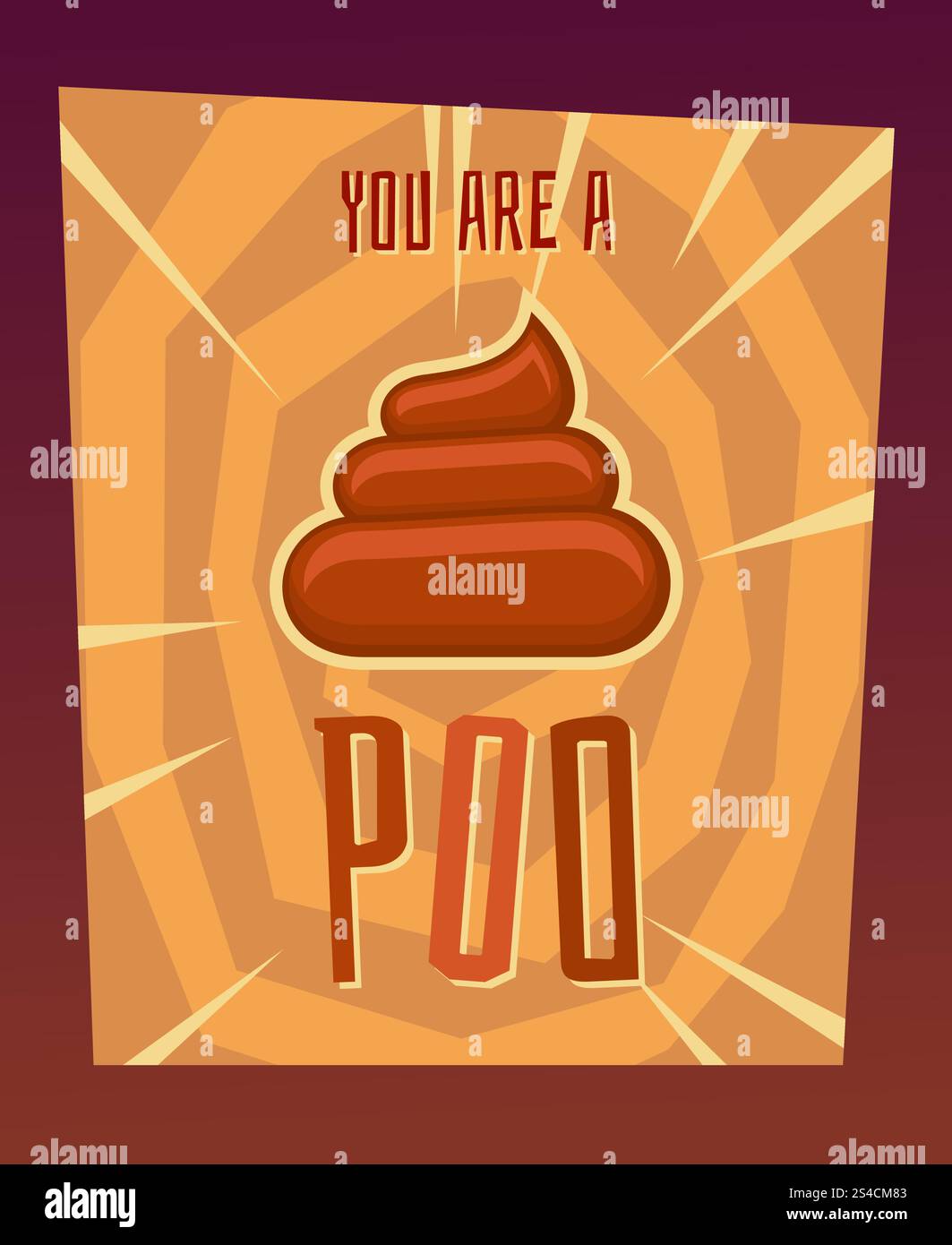 Greeting card template for a bad person. Greeting card template for a ...