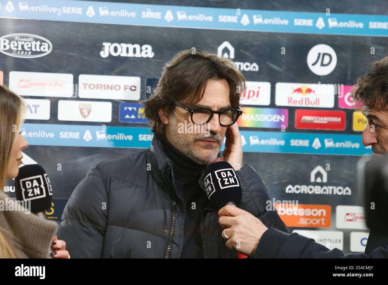 Turin, Italy. 11th Jan, 2025. Paolo Vanoli manager of Torino FC during ...