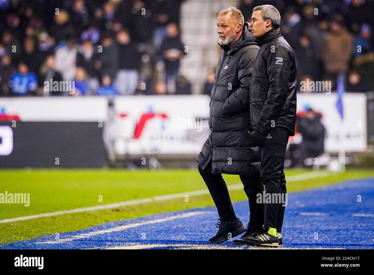 Genk, Belgium. 11th Jan, 2025. GENK, BELGIUM - JANUARY 11: Head Coach ...