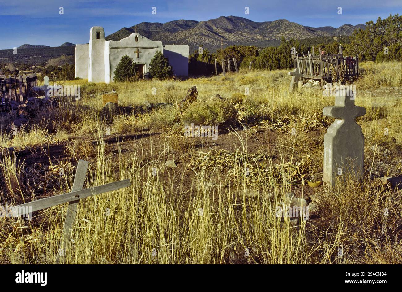 San Francisco Catholic Church in village of Golden, between towns of ...