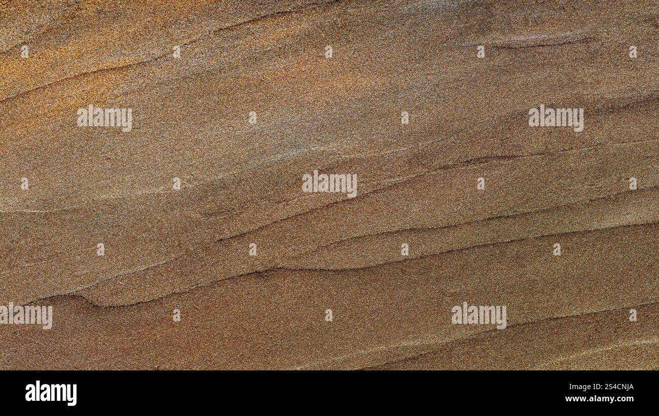 Shimmering Gold Sand Texture with Subtle Layered Patterns and ...