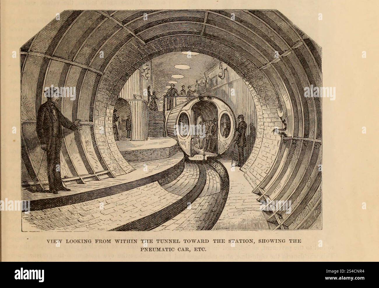 Archive illustration: Illustrated description of the Broadway pneumatic ...